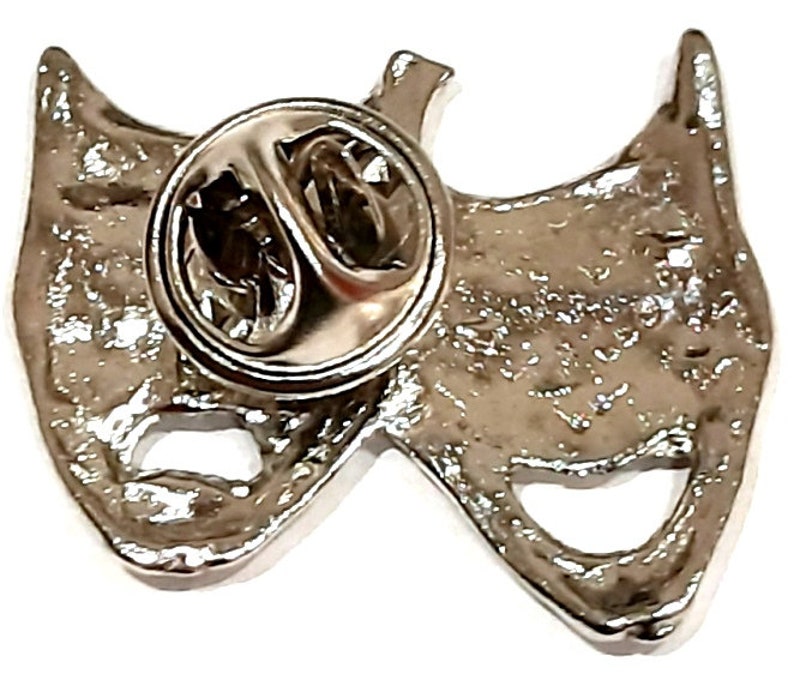 Masks Theatre Enamel Pin Pin. Drama, Play, Theatre Faces Cast Metal ...