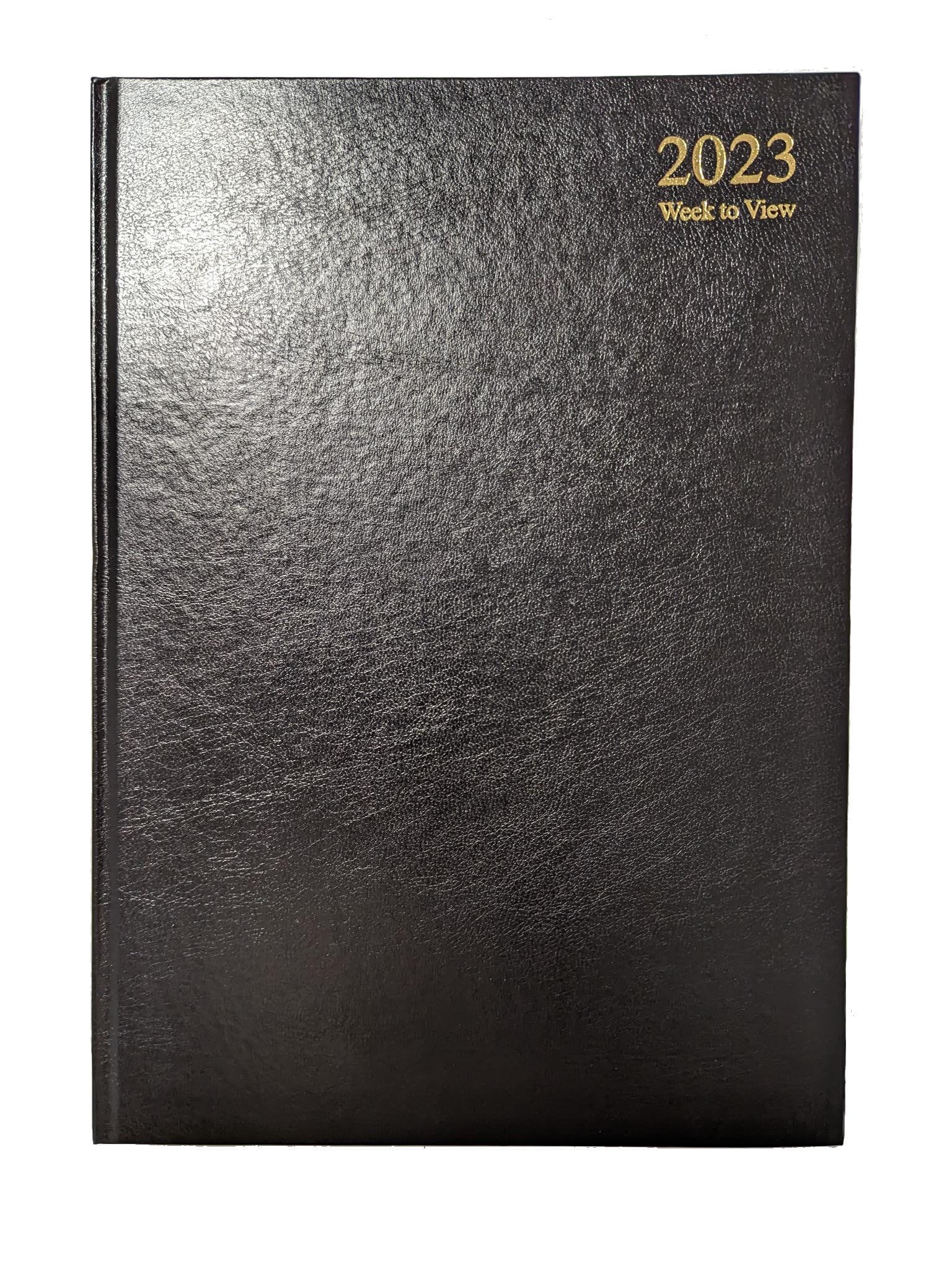 A4 Diary Week to View Page a Day Desk Diary Case Bound Diary UK Office ...
