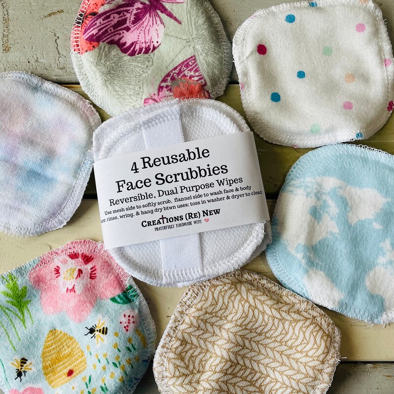 Facial Scrubbies - Etsy