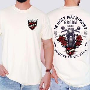 Couples Motorcycle Matching Shirts, Motorcycle Shirts, Just Married ...