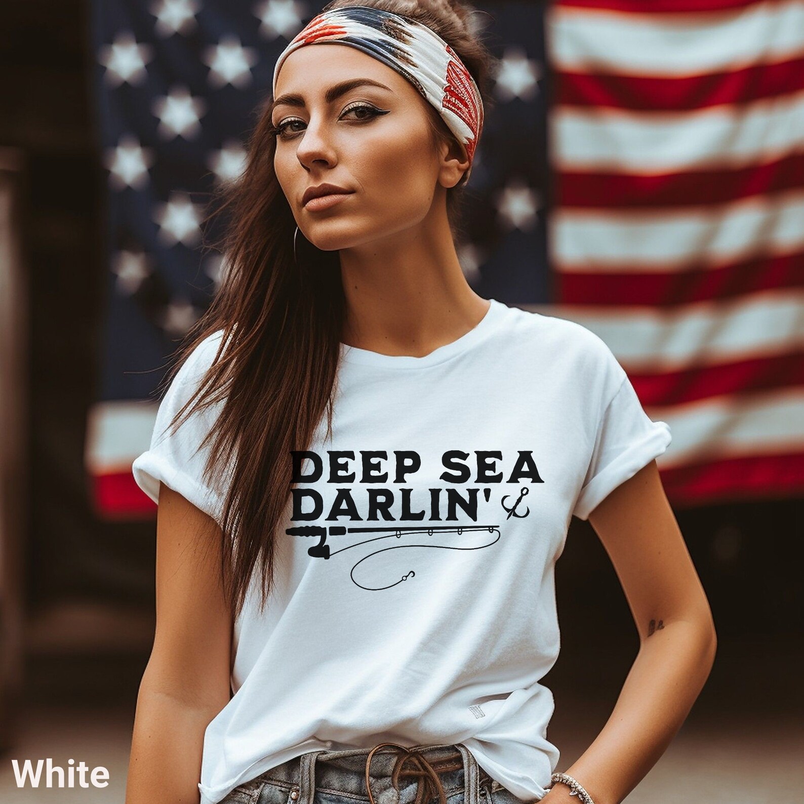Womens Fishing Shirt Fishing Gift for Her Offshore Fishing Gift for ...