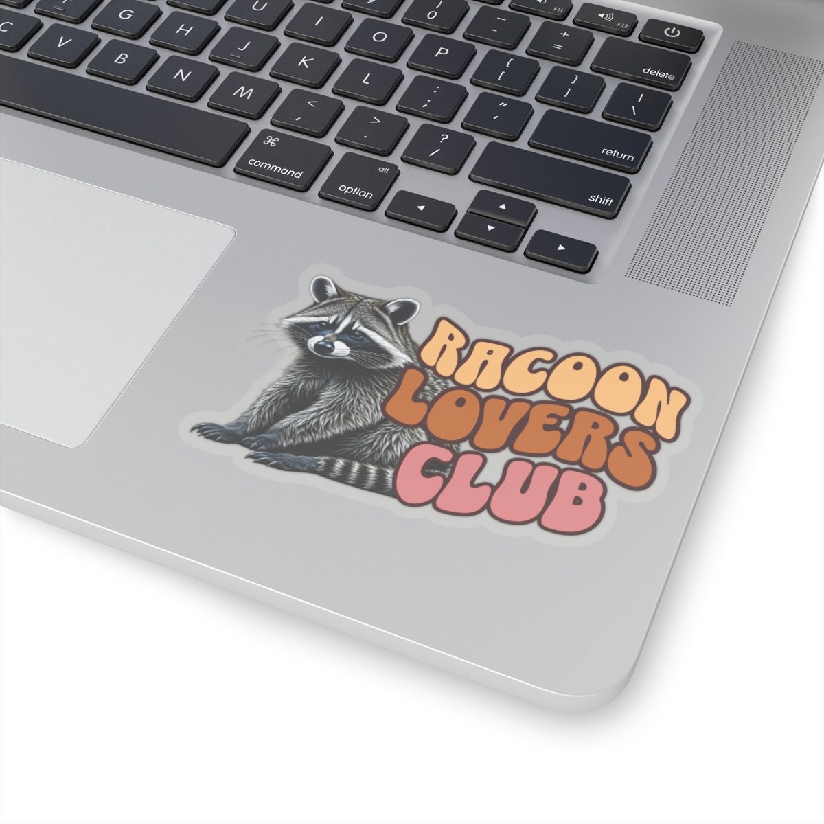 Racoon Lovers Club Racoon Sticker for Animal Lovers Funny Racoon ...