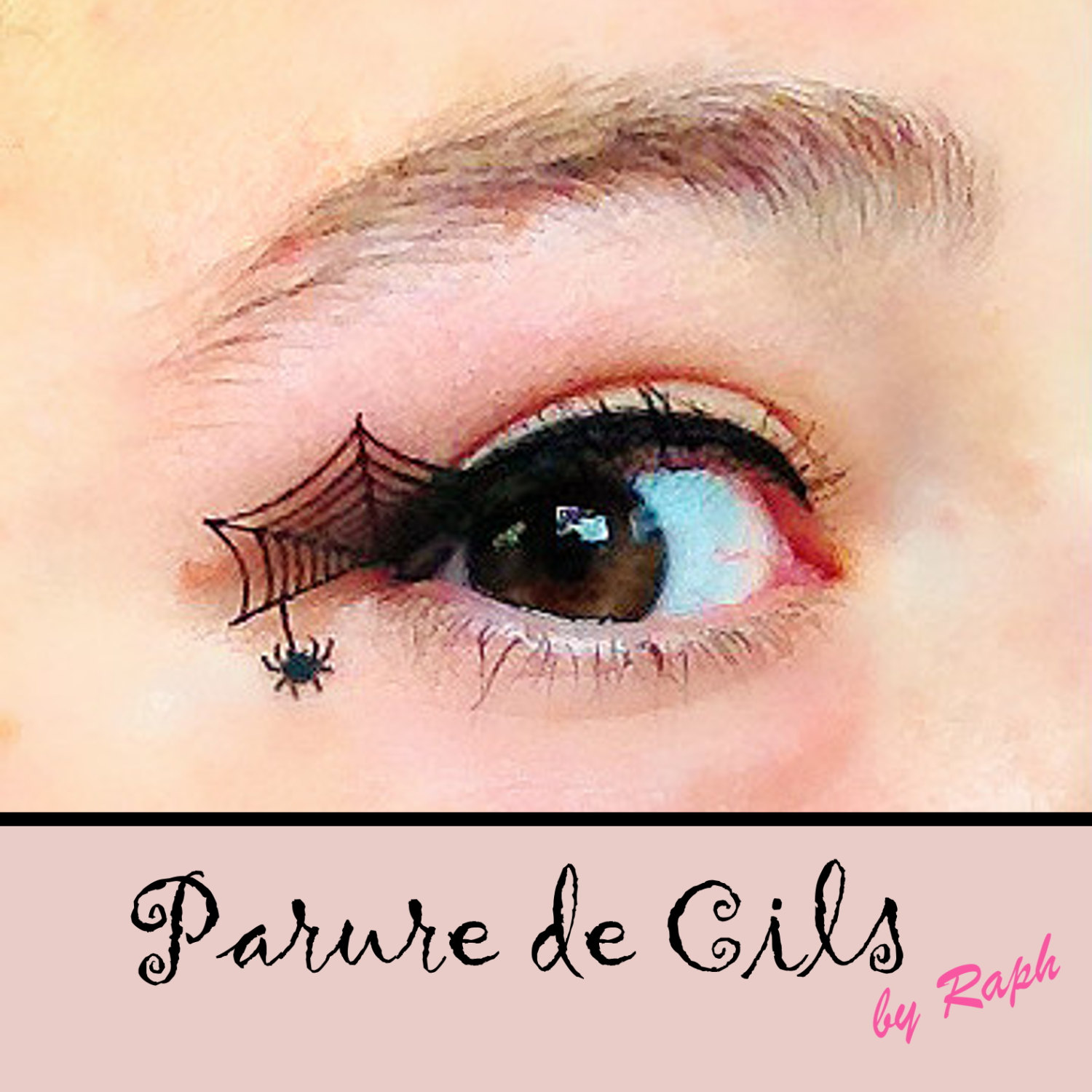 Spider Web Eyelashes