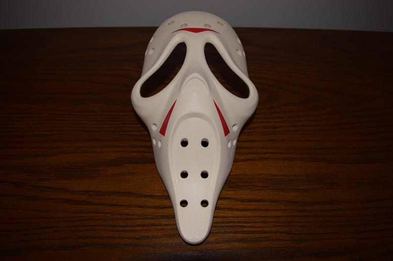 Ghost Face Jason Voorhees Mashup V2, DIY 3d Printed Blank Primered ...