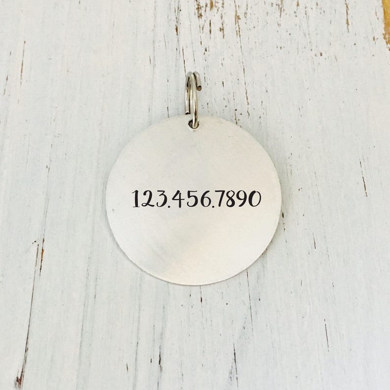 Pet ID Tag/ Dog ID Tag/ Puppy ID Tag / New Puppy Gift / New | Etsy