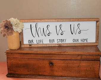 This is us wood sign | Etsy