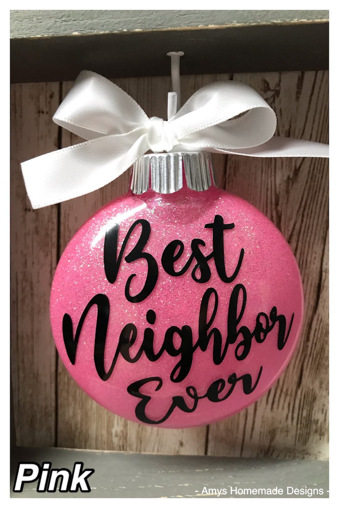 Best Neighbor Ever Ornament Gift, Neighbor Present - Etsy