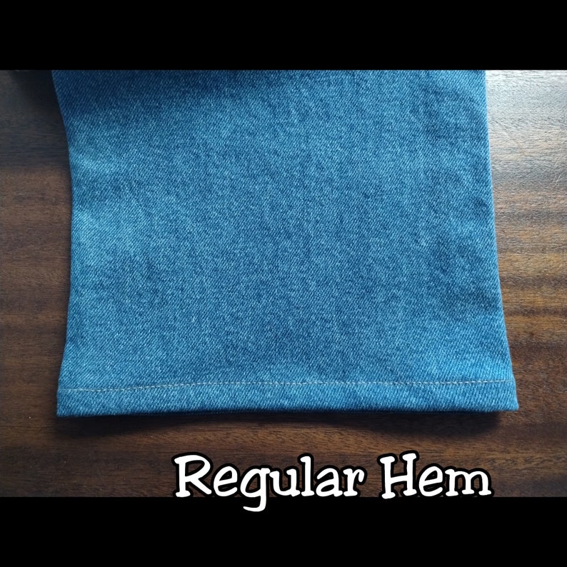 Alteration Shorten/hem Pants, Original Hems, Regular Hems - Etsy