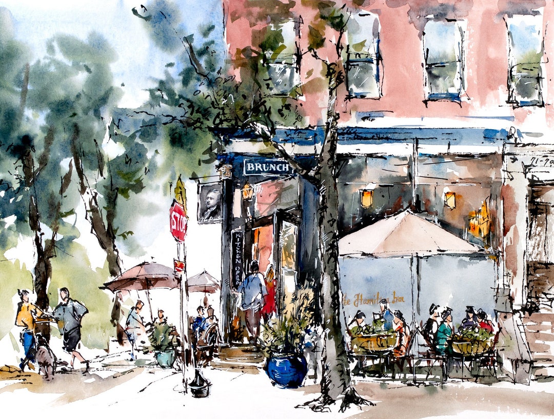 The Hamilton Inn, Jersey City - Etsy