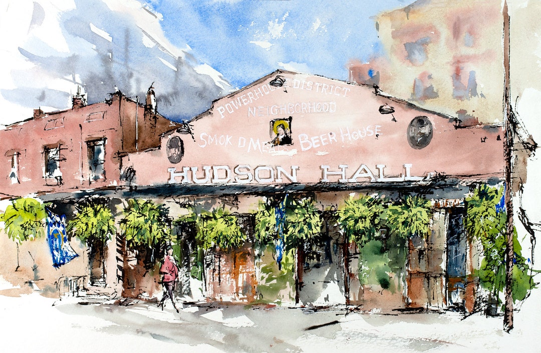 Hudson Hall, Jersey City - Etsy