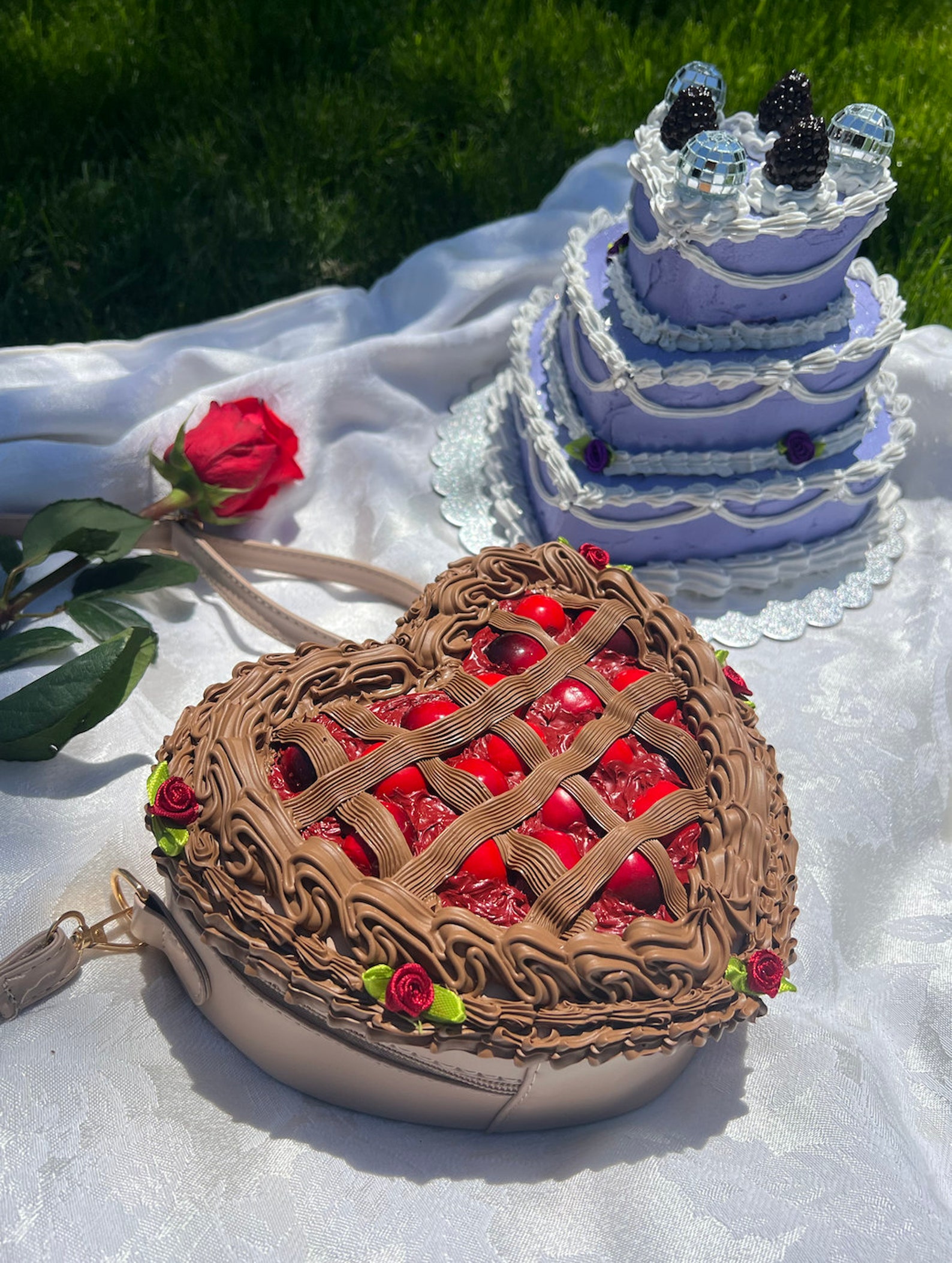 Fake Cherry Pie Bag - Etsy