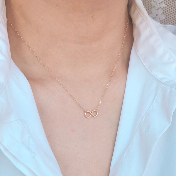 Infinity Symbol Necklace - Etsy