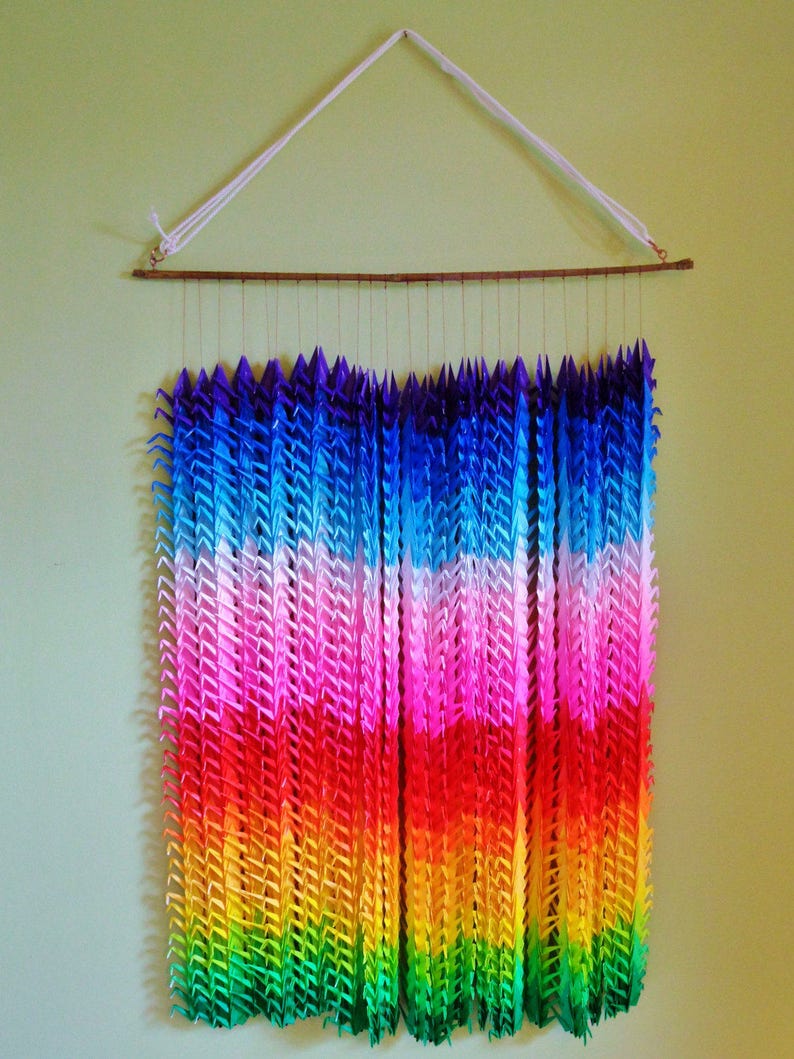 Personalised Origami Senbazuru (1000 Origami Cranes) for Weddings/gifts ...