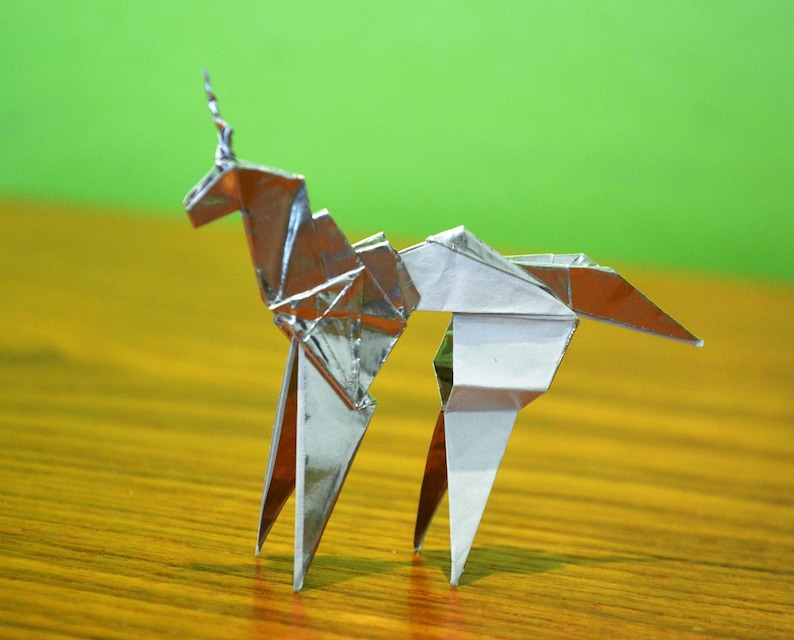 Gaff's Blade Runner Origami Unicorn and Hand Typed Quote | Etsy