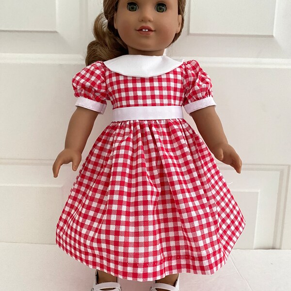 Red Doll Dress - Etsy