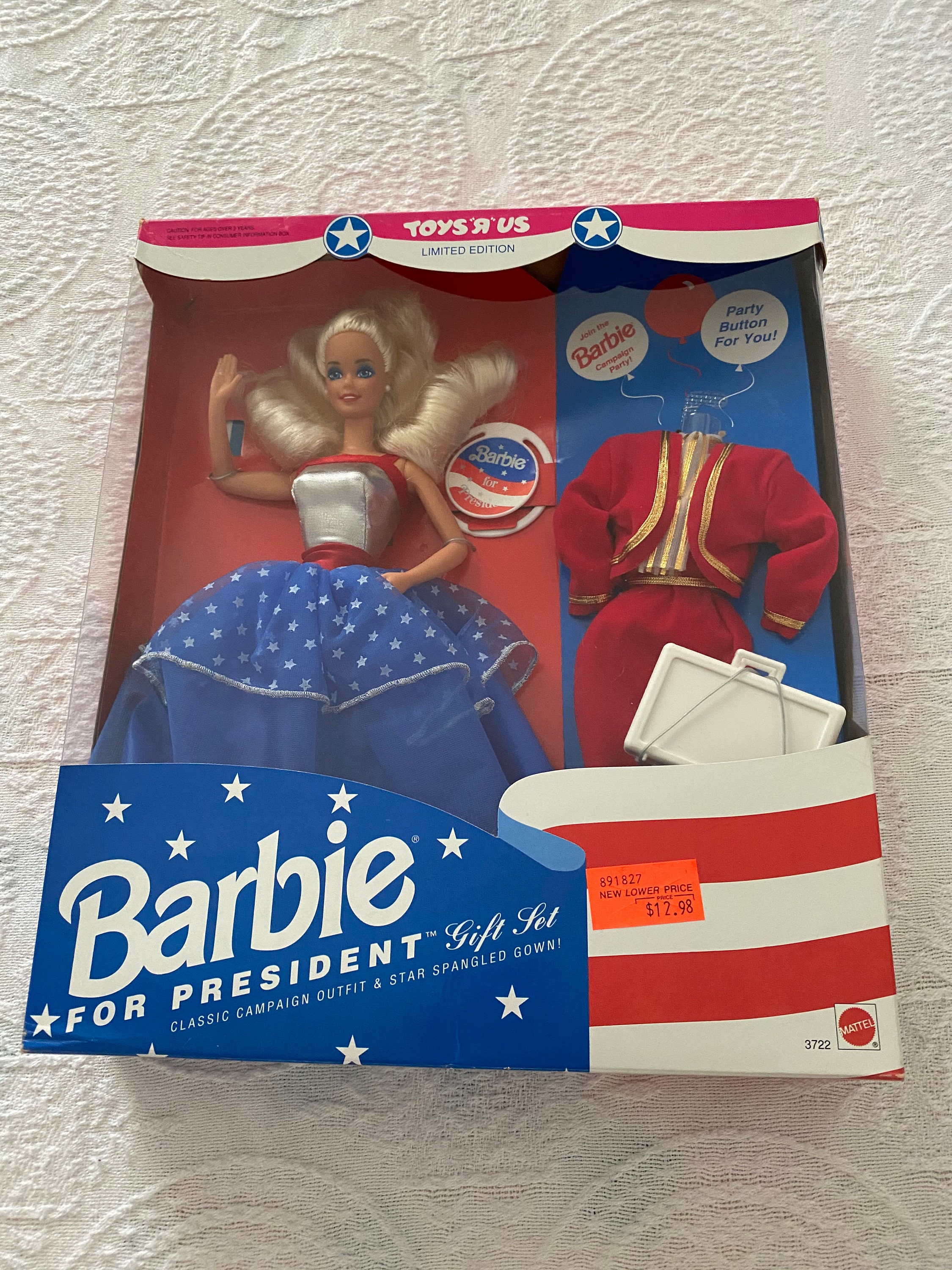 Barbie Doll 1991 Mattel Barbie for President Gift Set - Etsy