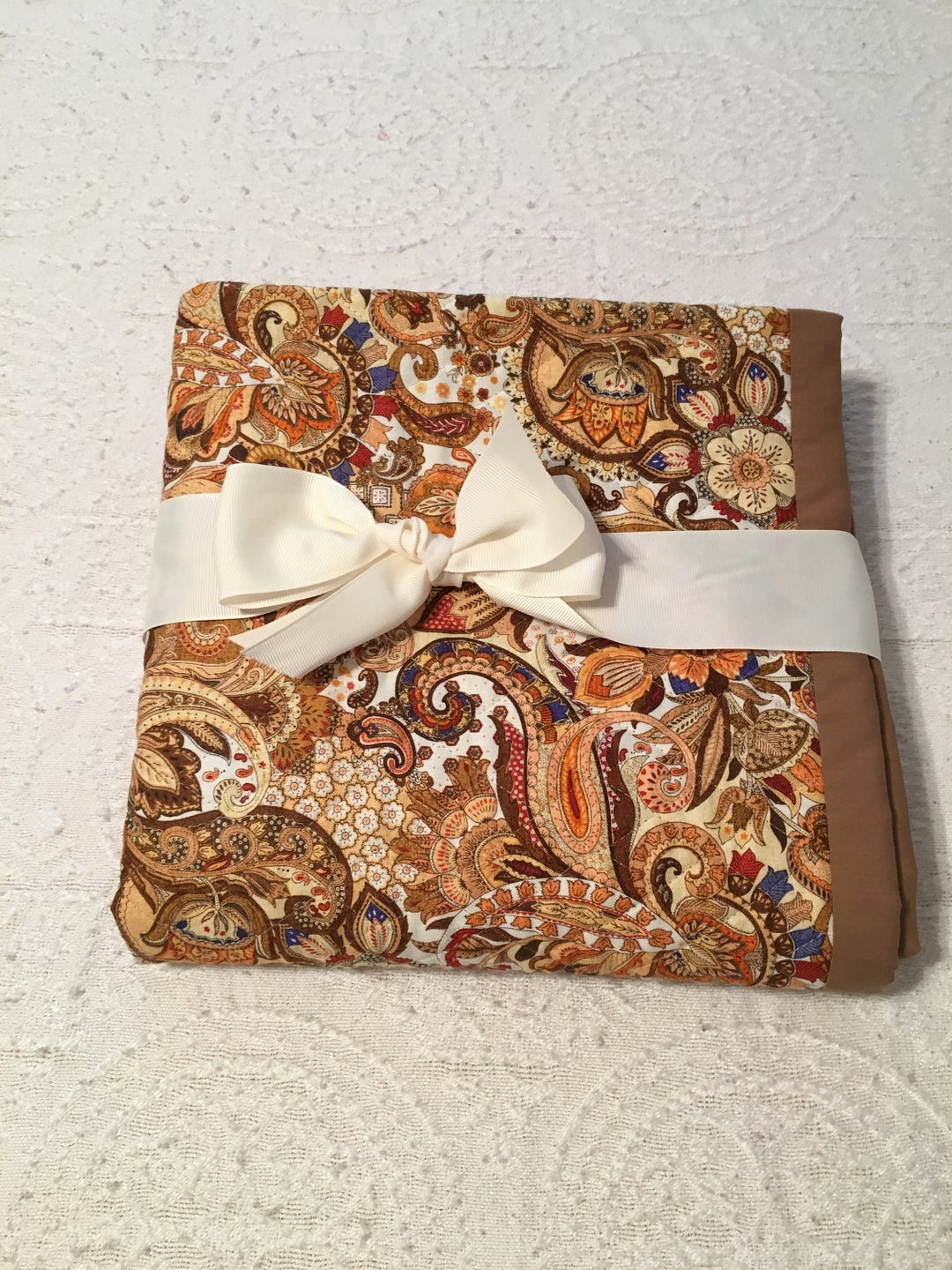 Lap Quilt - Reservable Pre Quilted Design Lap Quilt, Wheelchair Lap ...