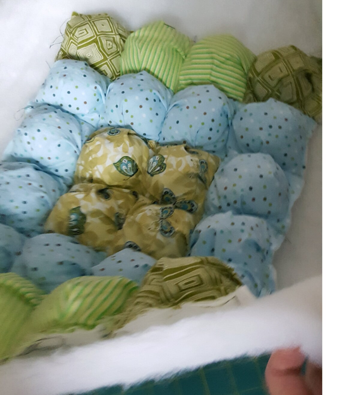 New Handmade Puff Pillow Puff Seat Cushion Pet Bed - Etsy