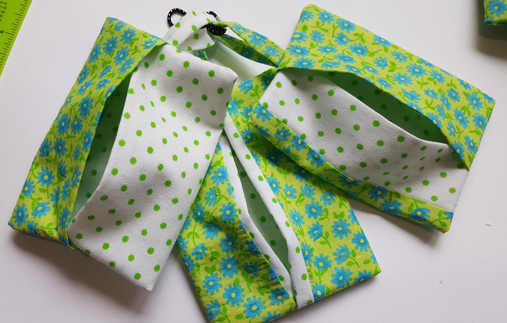 Handmade Cute Cotton Fabric Pocket Tissue Pouch/bag/ Mini Tissue Travel ...