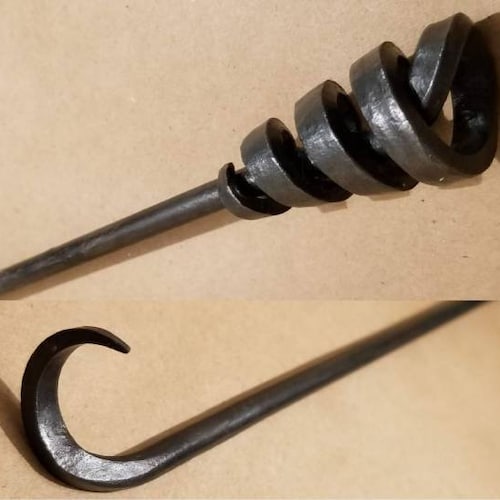 Steak Turner Hand Forged Meat Flipper Grill Tool - Etsy