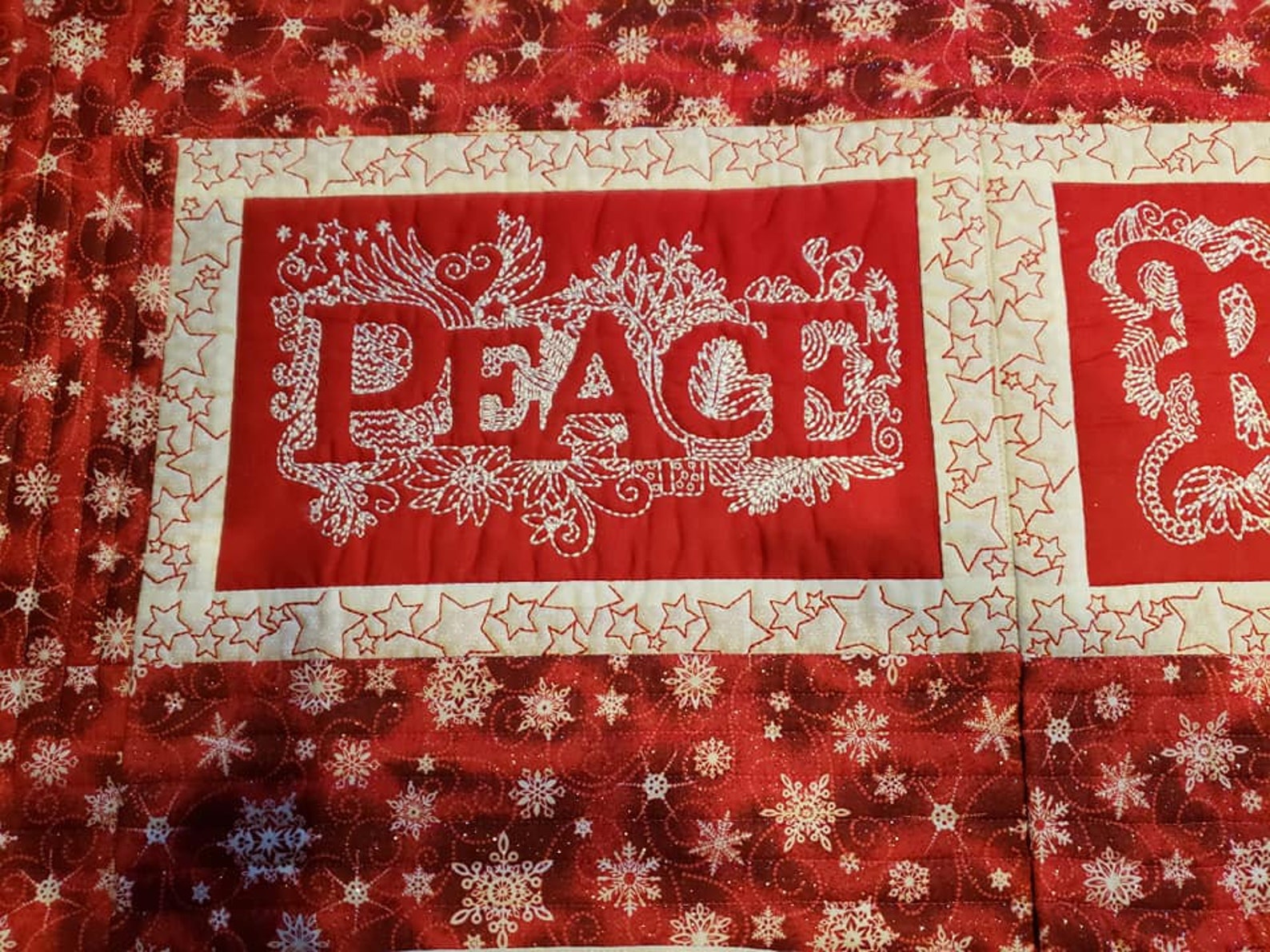 quilted-christmas-table-runner-embroidered-christmas-table-etsy