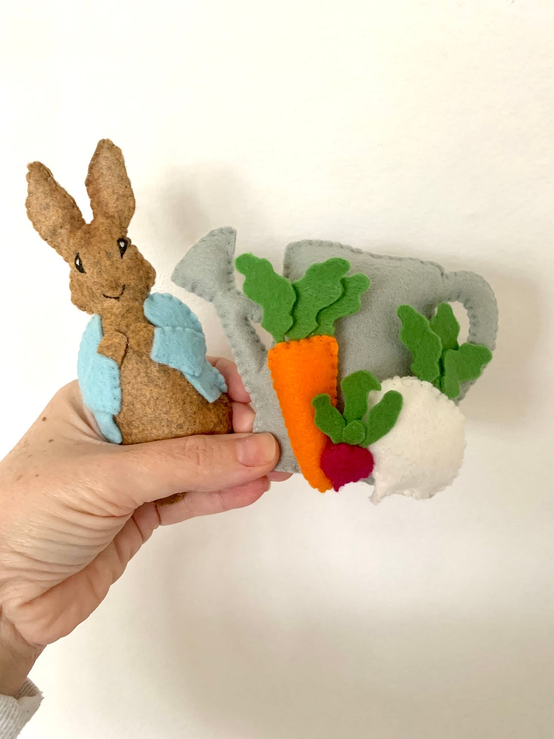 Peter Rabbit Handmade Personalised Name Garland Nursery - Etsy UK