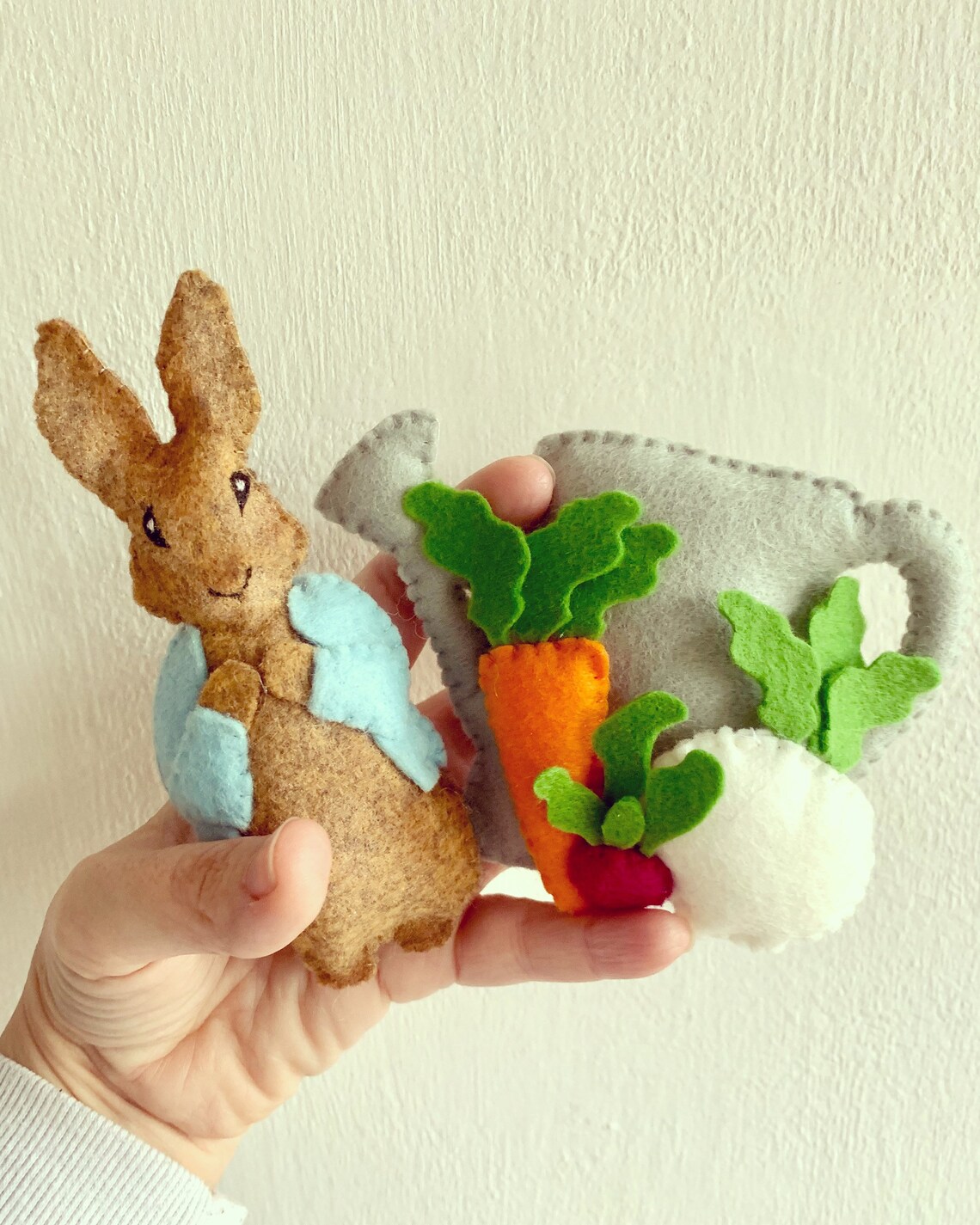 Peter Rabbit Handmade Personalised Name Garland Nursery - Etsy UK