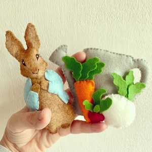 Peter Rabbit Handmade Personalised Name Garland - Nursery Decor ...