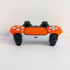 New Custom Orange Sony PS5 Dualsense Controller Soft Touch | Etsy