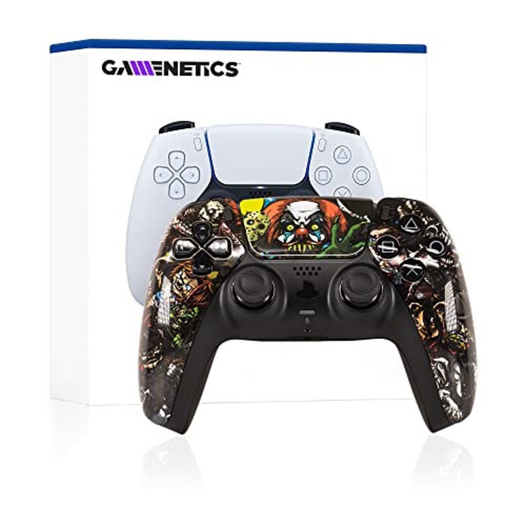 Gamenetics Custom Horror Clown Official Wireless Bluetooth Controller ...