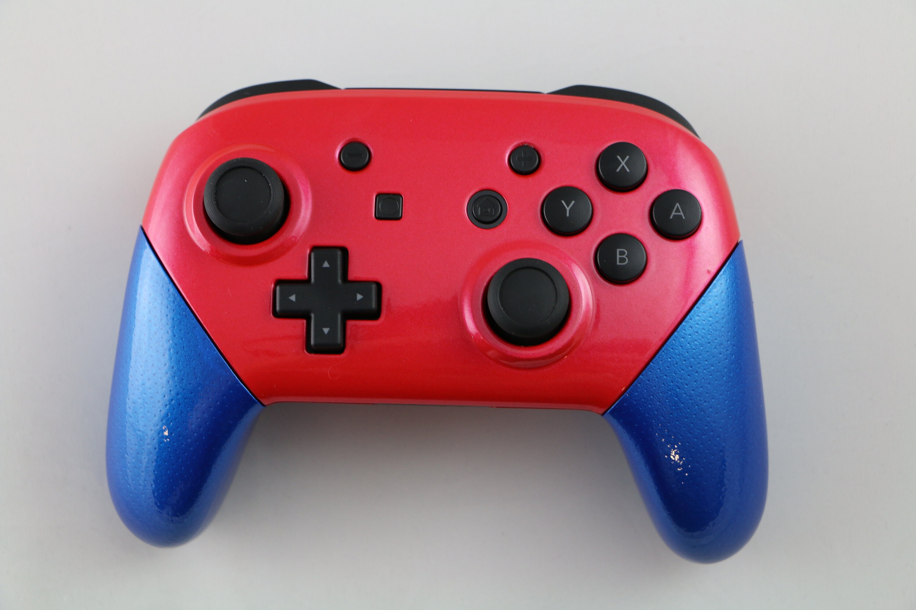 Nintendo Switch Pro Handheld Controller Custom Painted Red | Etsy