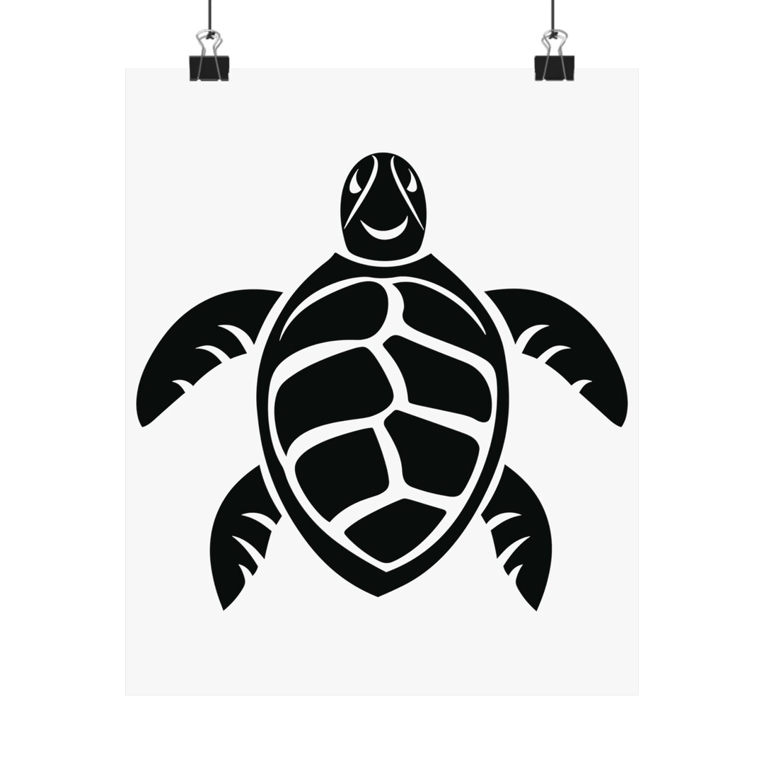 Turtle Vertical Poster - Etsy