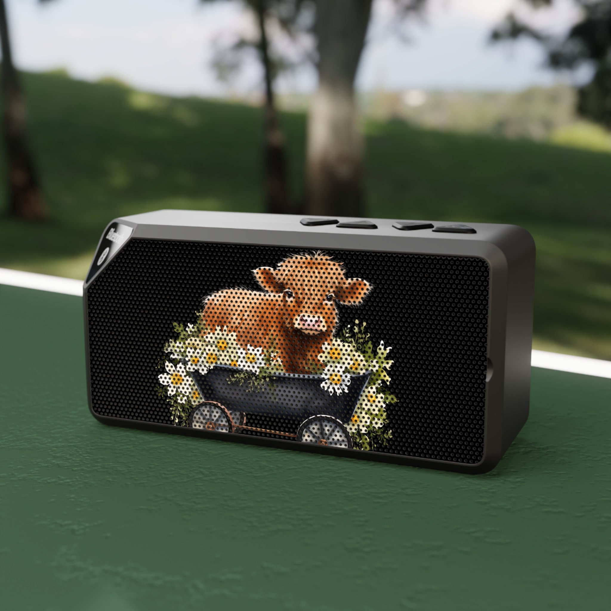 Highland Cow Bluetooth Speaker/farm Themed Speaker/cute Cow Bluetooth ...