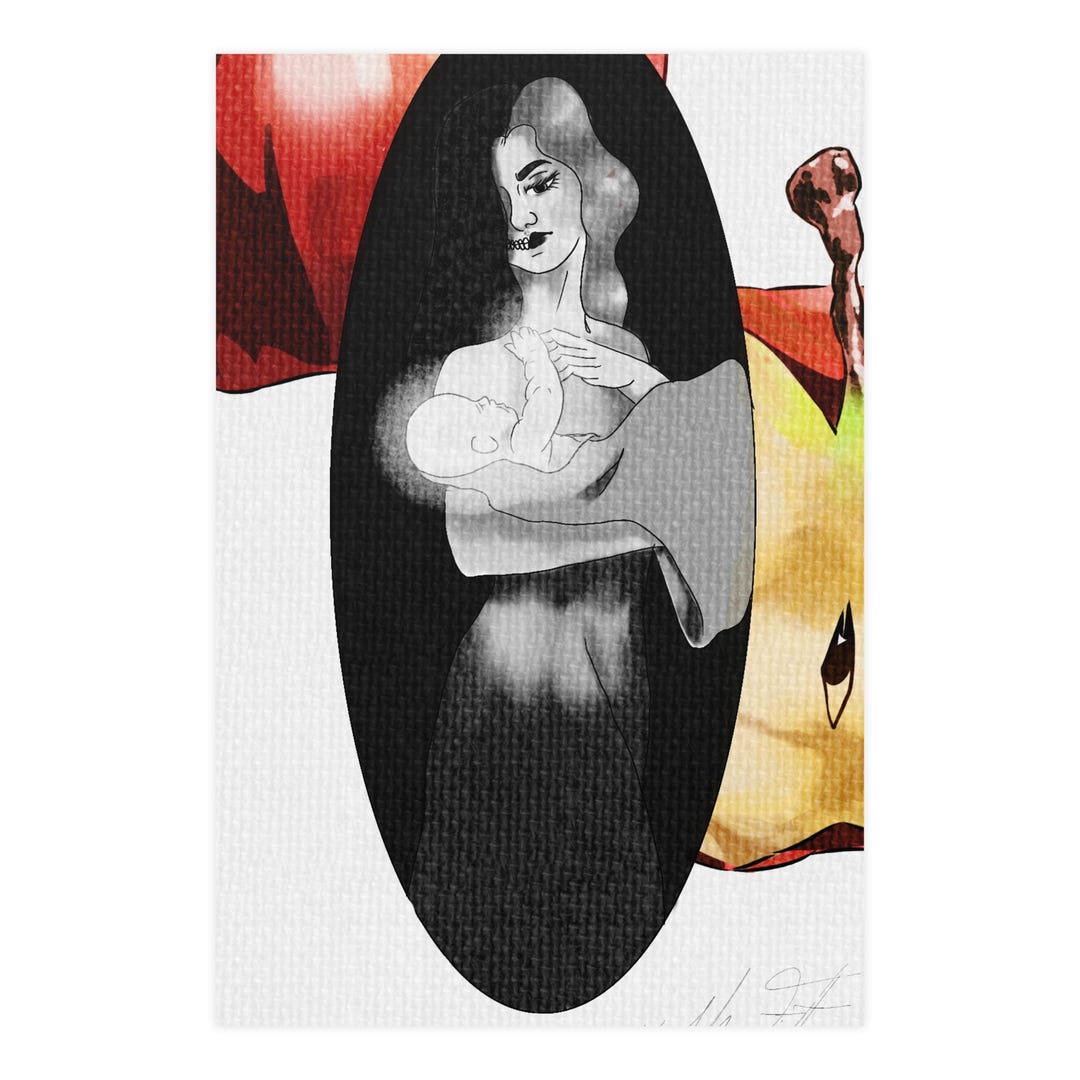 Goddess Hella Watching Over a Lost Child Horizontal Matte Posters/hella ...