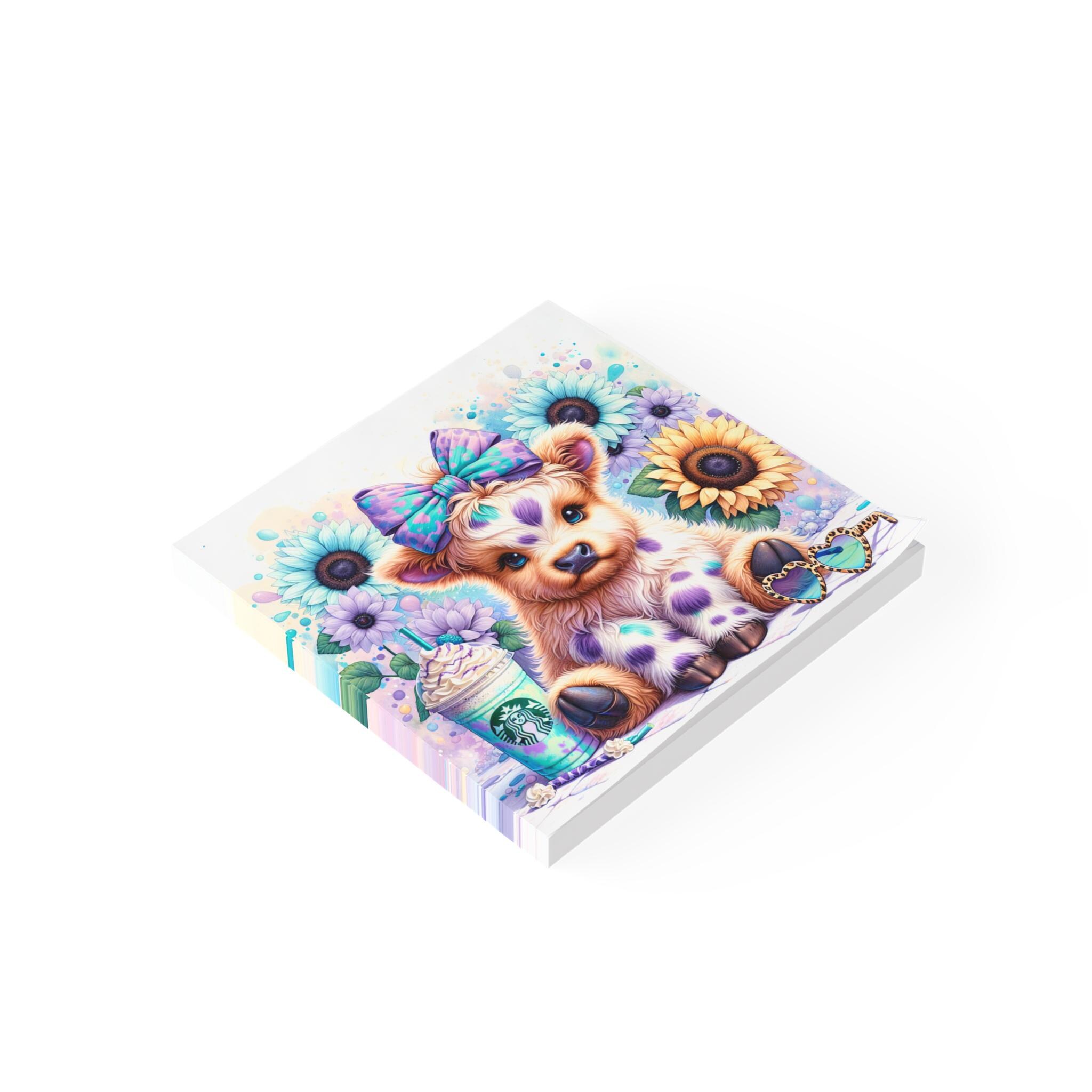 Highland Cow Post-it® Note Pads - Etsy