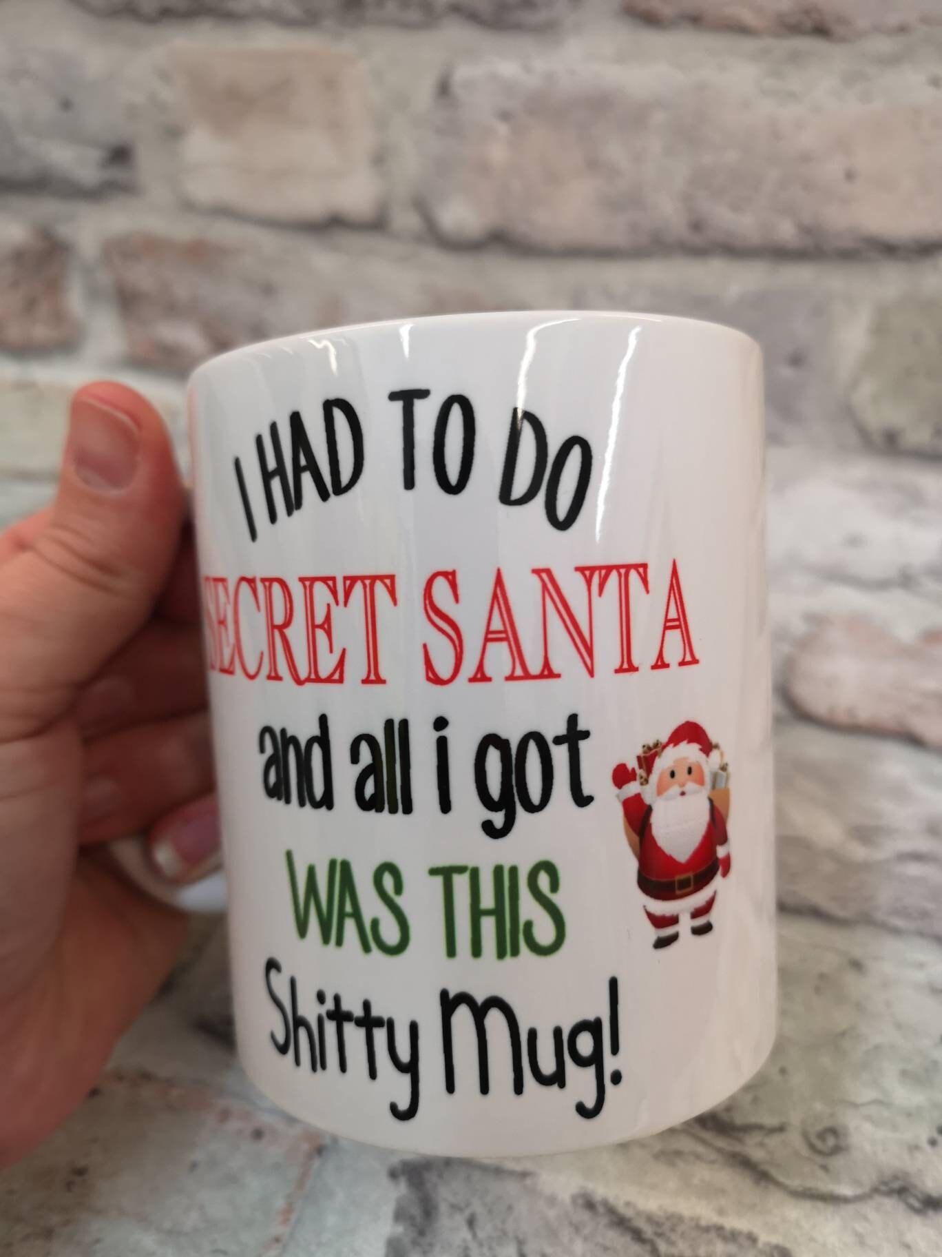 Secret Santa Mug Christmas Mug Christmas Gift Mug Santa - Etsy UK
