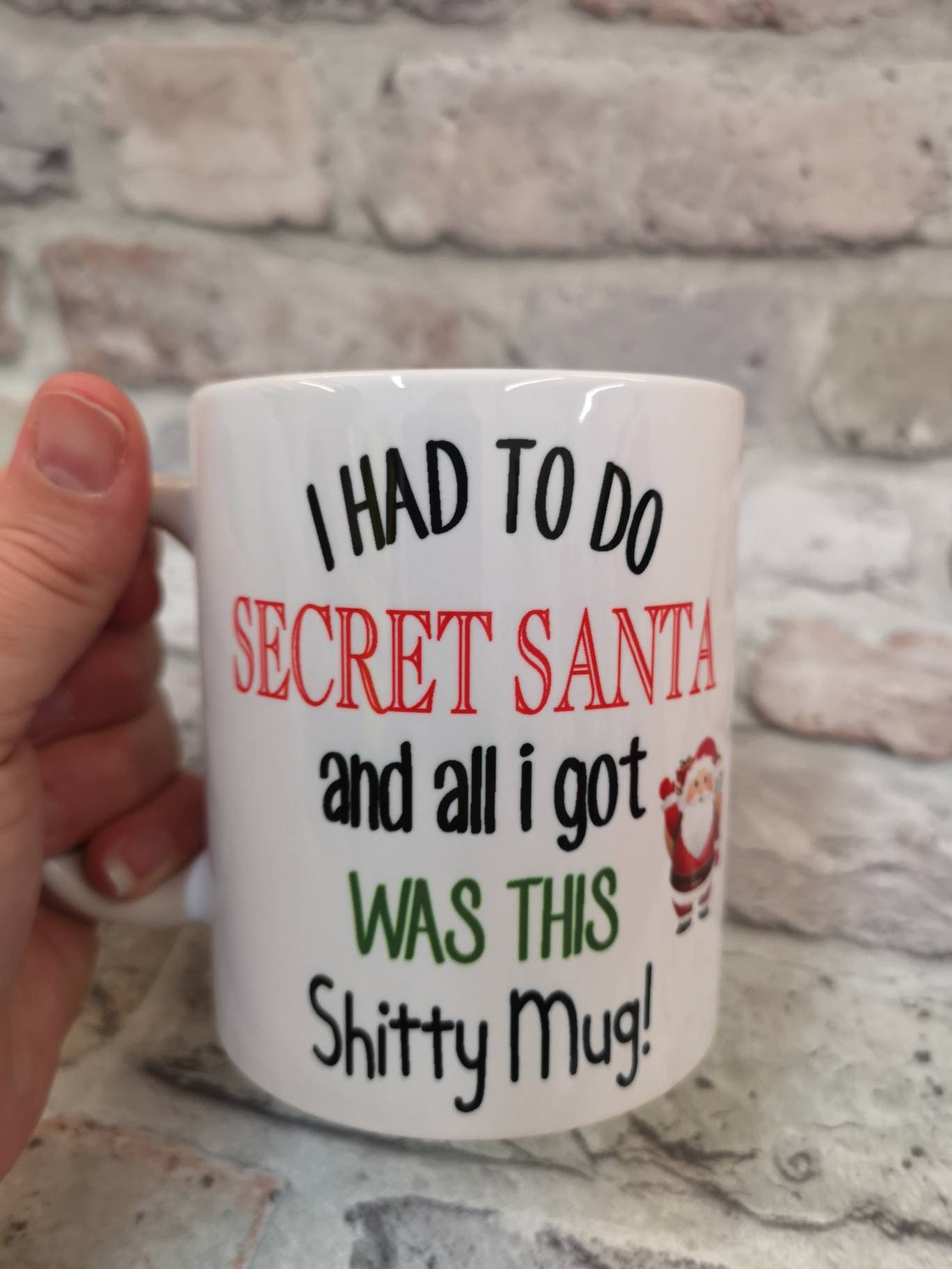 Secret Santa Mug Christmas Mug Christmas Gift Mug Santa - Etsy UK