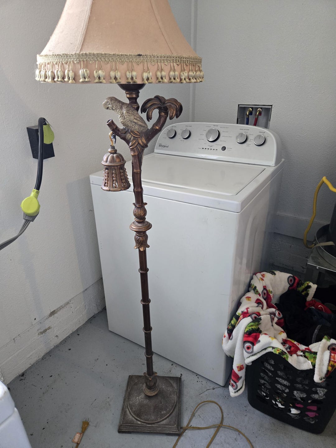 Vintage Berman Parrot Floor Lamp - Etsy