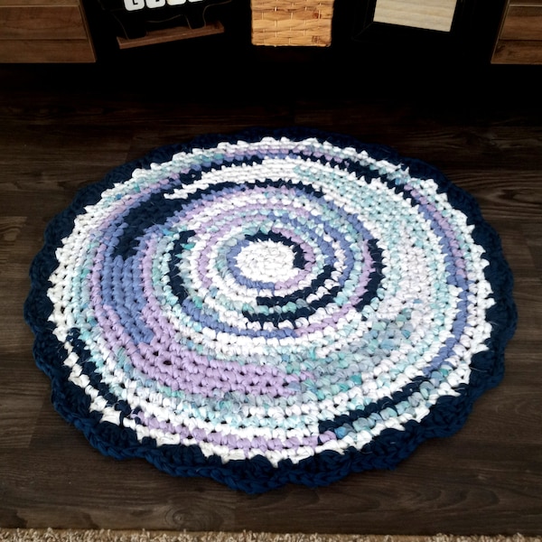 Round Bathroom Rug - Etsy