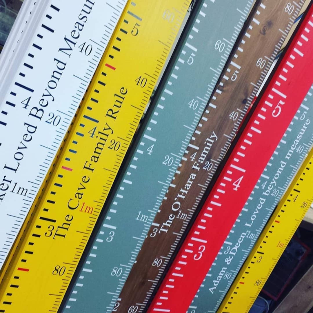 Handmade Height Chart Ruler - Etsy UK