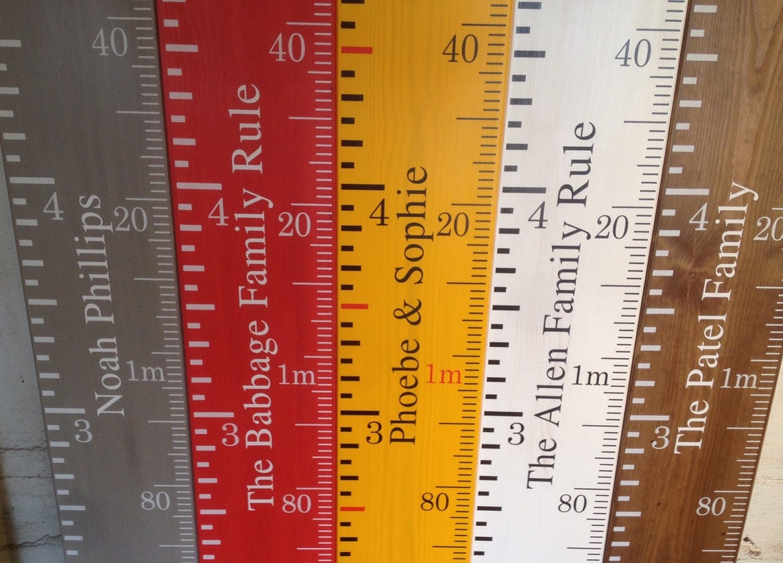 Handmade Height Chart Ruler - Etsy UK