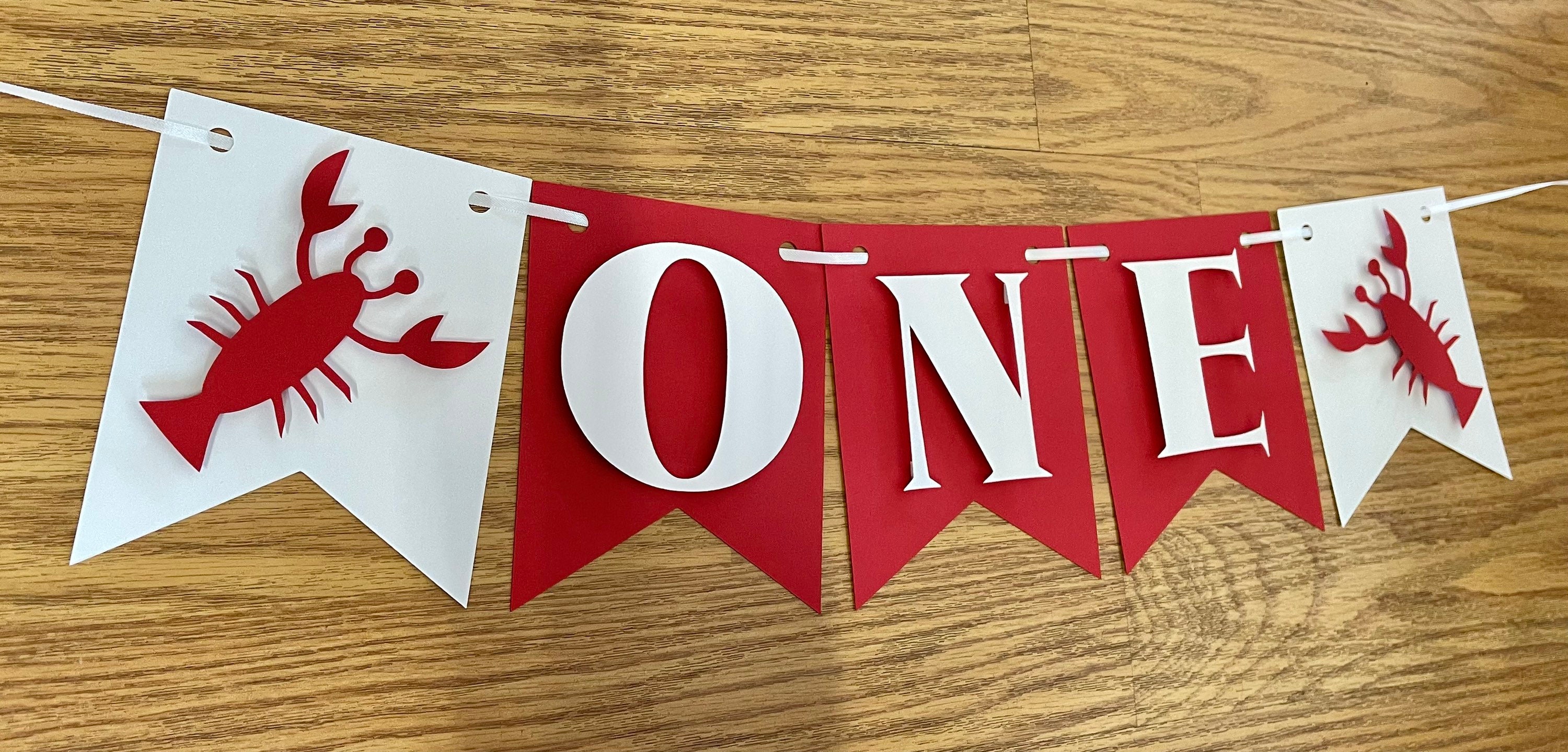 Crawfish Boil Themed Banner, Lobster Party Garland - Etsy