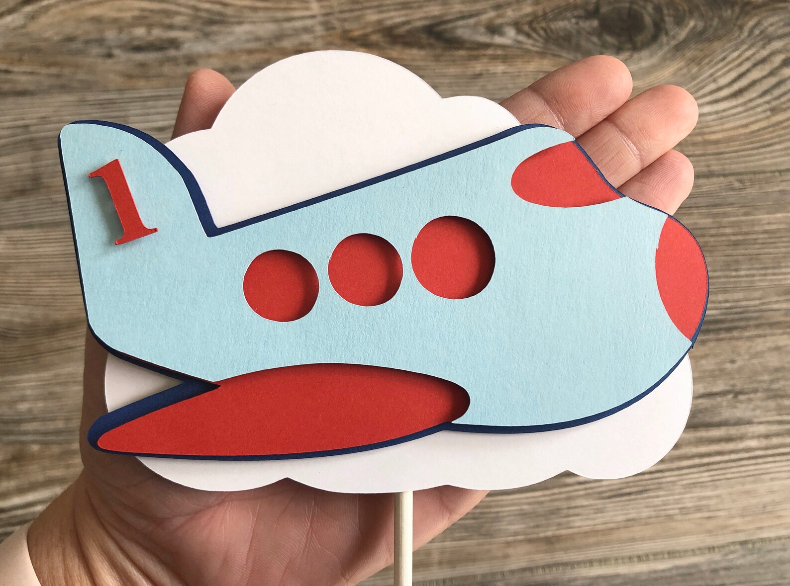 Airplane Cake Topper, Time Flies Themed Party - Etsy