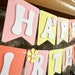 Groovy Happy Birthday Banner Retro 70s Party Theme Two Groovy - Etsy
