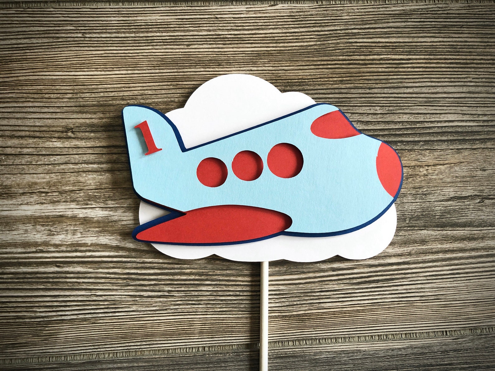 Airplane Cake Topper, Time Flies Themed Party - Etsy