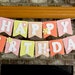 Groovy Happy Birthday Banner Retro 70s Party Theme Two Groovy - Etsy