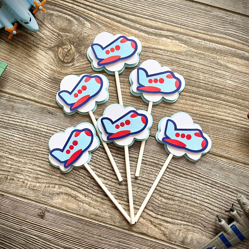 Airplane Cake Topper - Etsy