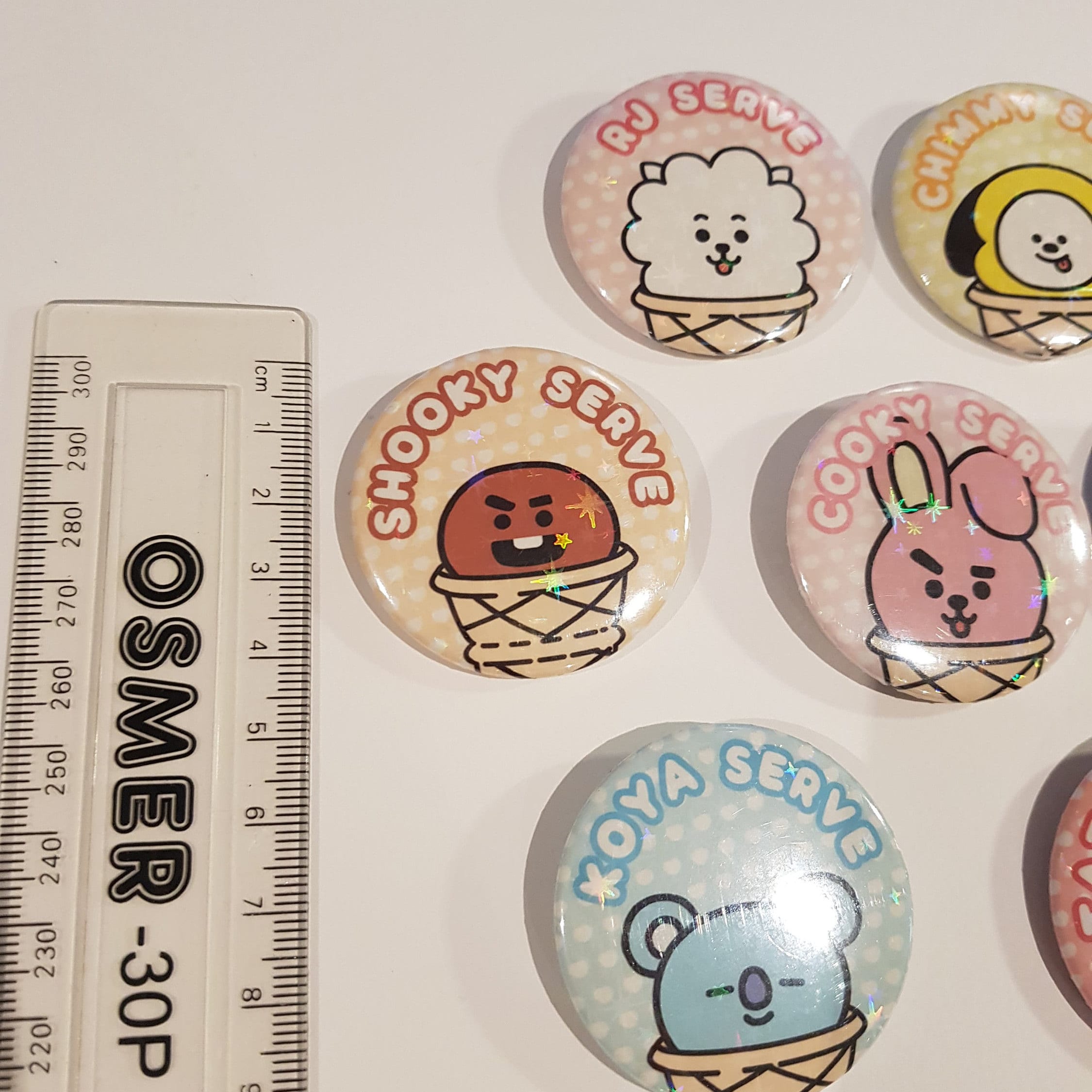 BTS (ARMY) Serve Buttons/badges - Etsy