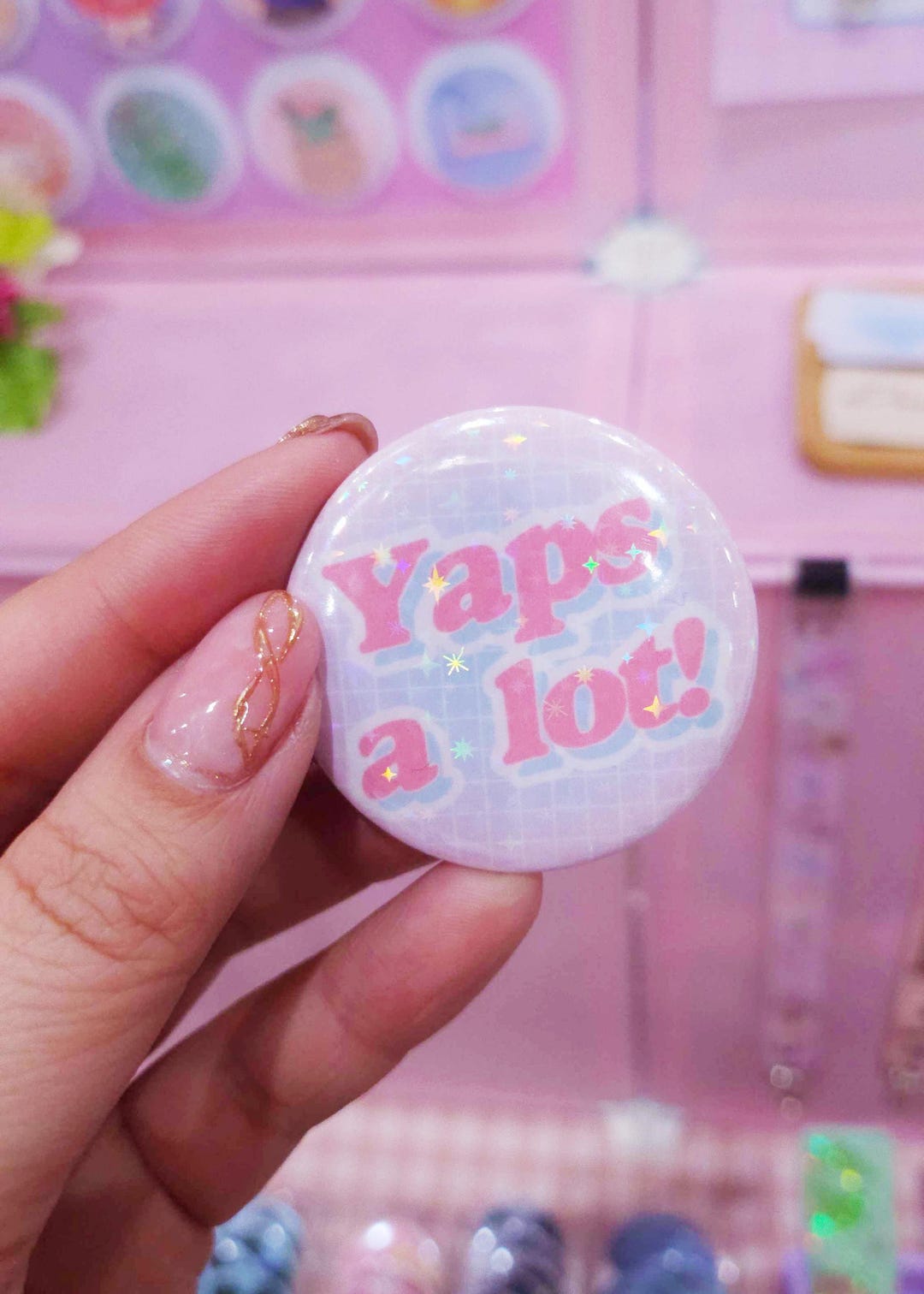 Yaps A Lot Button/badge - Etsy