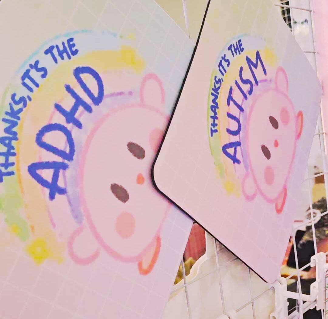 Thanks It's the ADHD / Autism Mousepad - Etsy